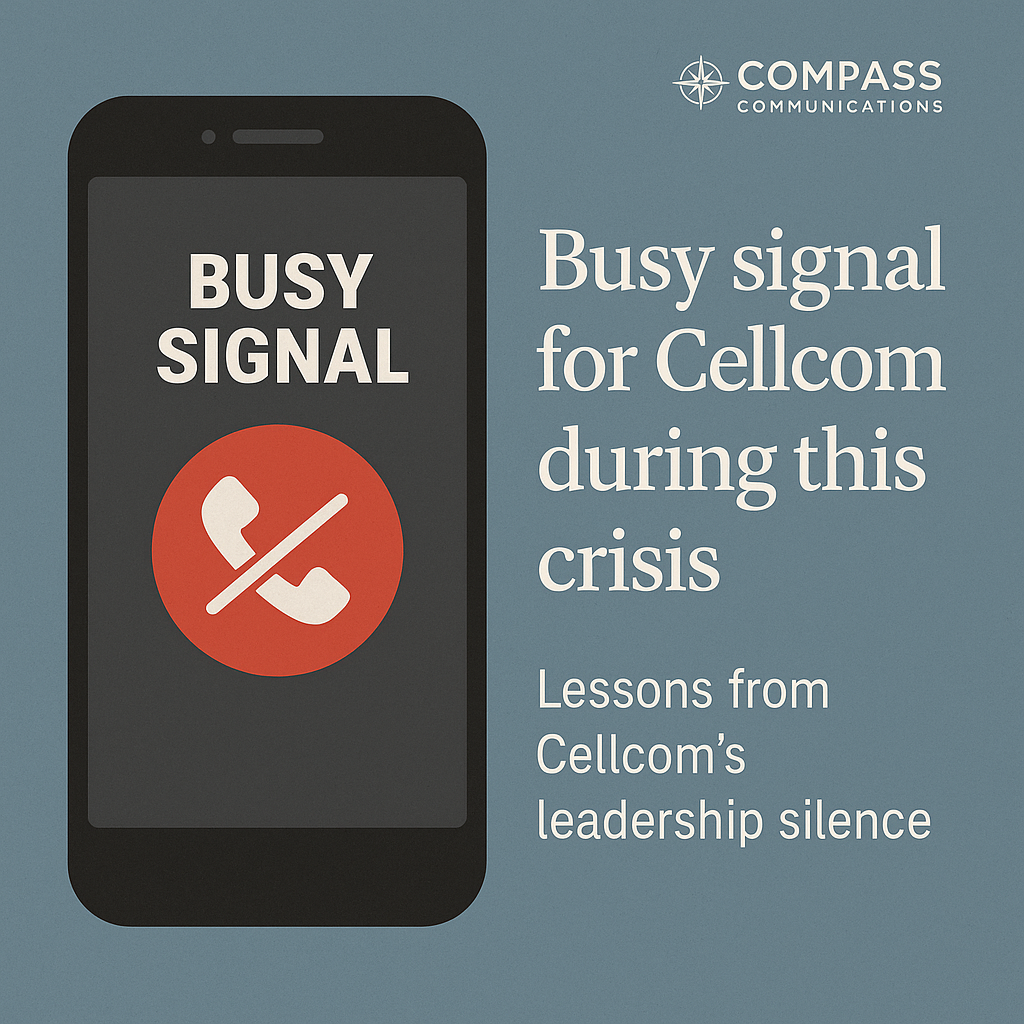 Lessons from Cellcom’s Prolonged Leadership Silence – Compass Communications LLC